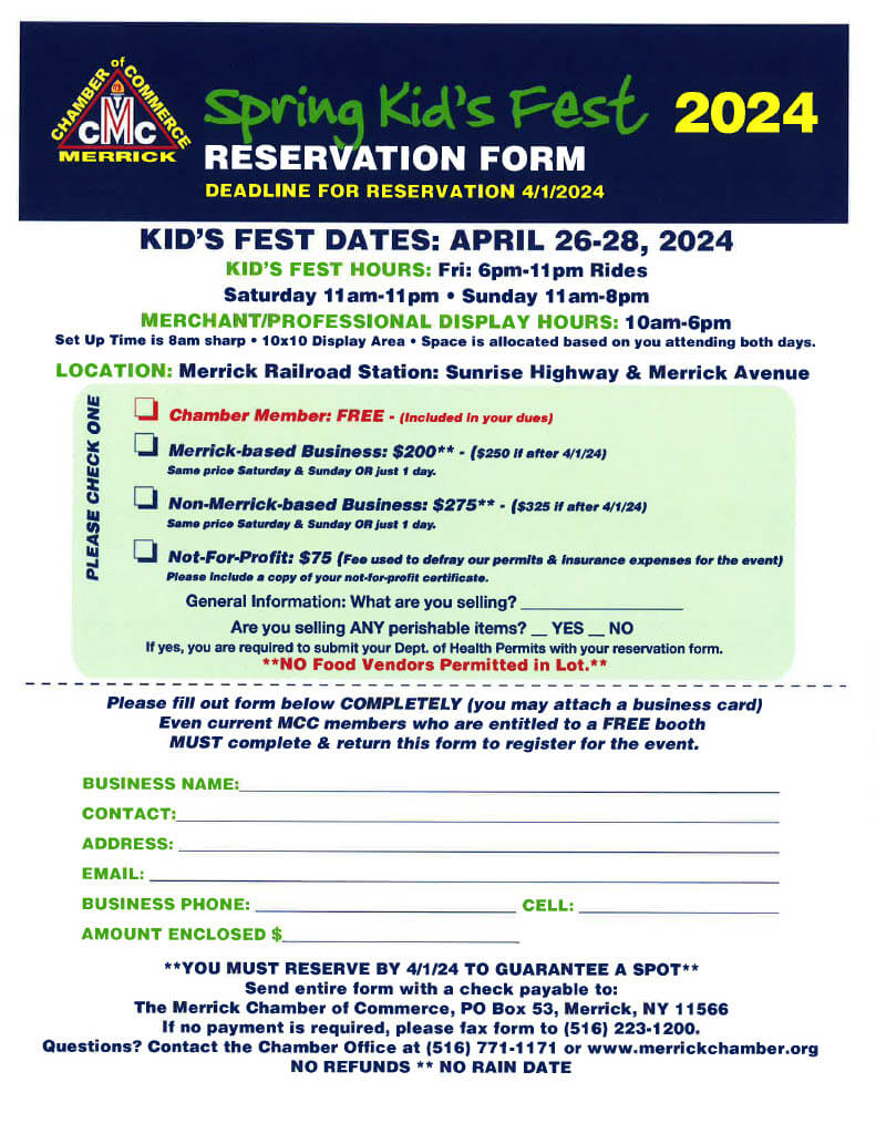 Home - Merrick Chamber of Commerce